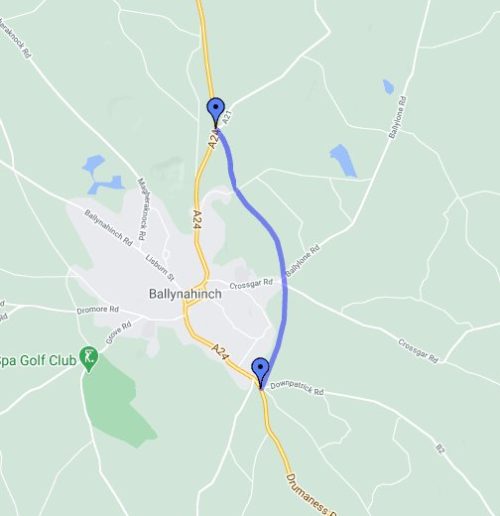Ballynahinch Bypass March 2022 start – Quintin QS